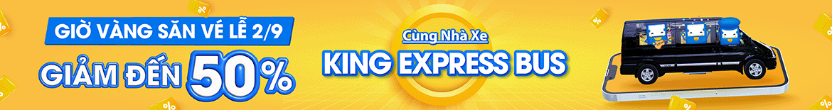 Xe King Express Bus – Giá vé, số điện thoại, lịch trình | VeXeRe.com